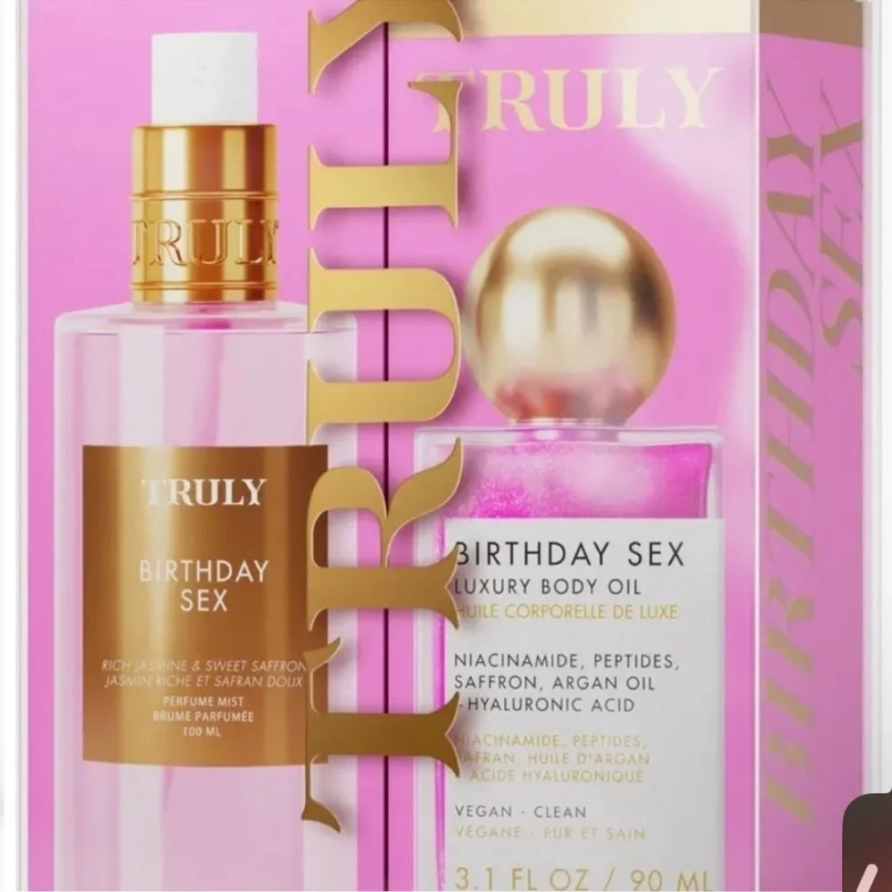 TRULY | Bath & Body | Truly New Birthday Sex Luxury Body Oil Perfume ...